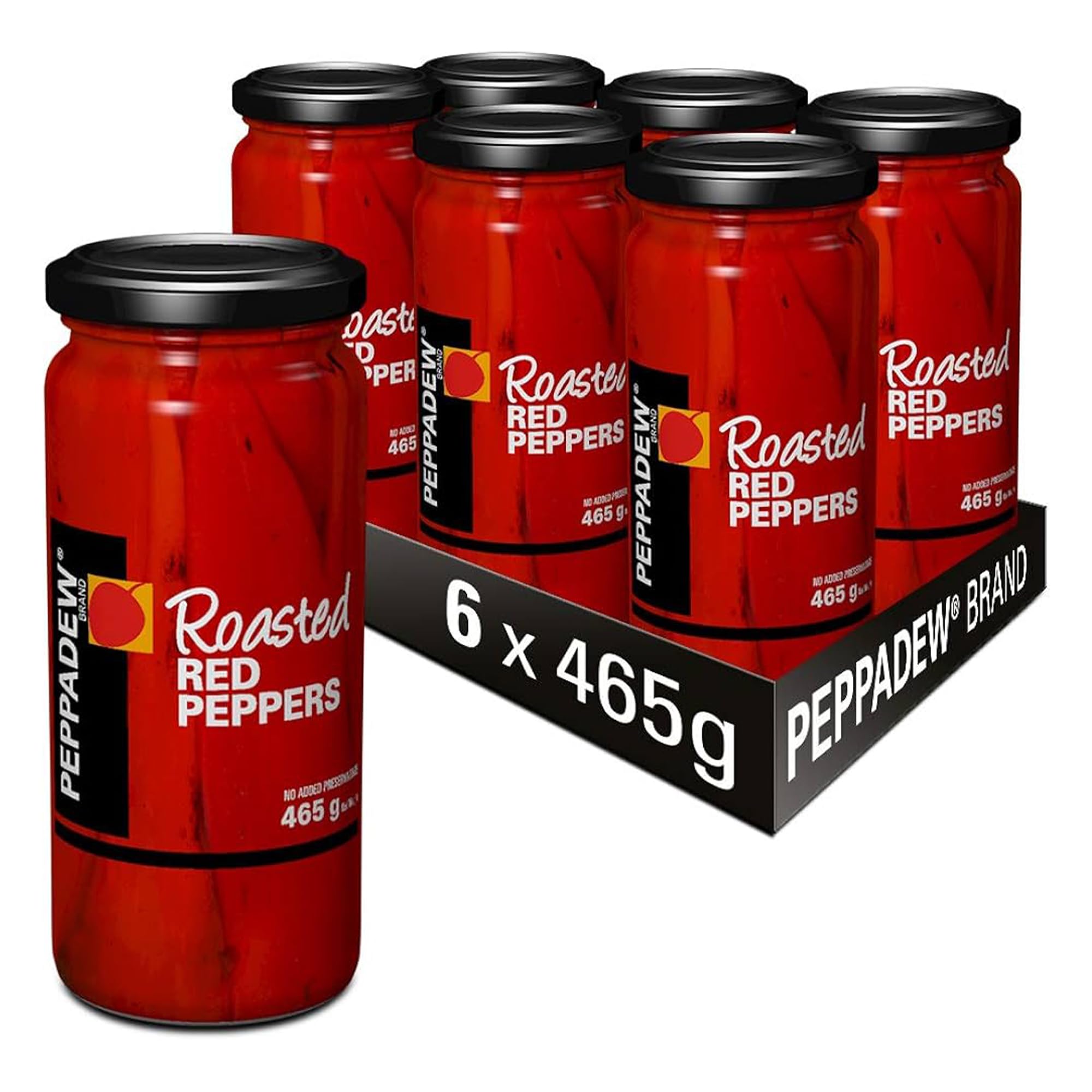 Peppadew Red Roasted Peppers 6x465g : Amazon.co.uk: Grocery