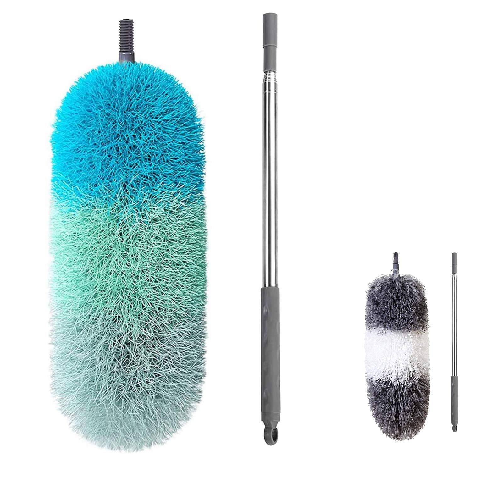 Amazon.com: BOOMJOY Telescoping Duster Set, 100" Extendable Cobweb ...