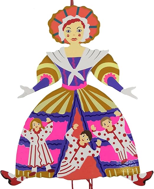 Amazon.com: Nutcracker Ballet Gifts Mother Ginger Doll Figure Pull ...
