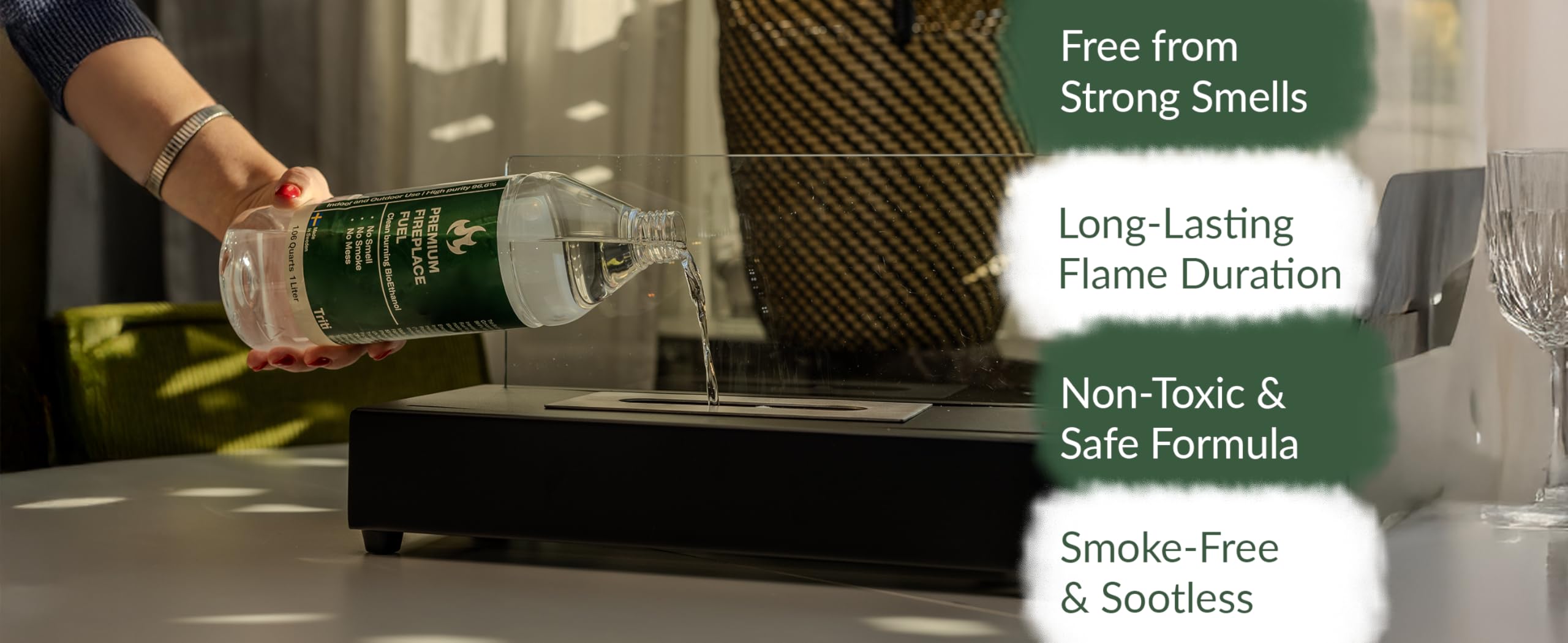 Snapklik.com : Bioethanol Fuel For Tabletop Fire Pit, Alcohol Stove ...