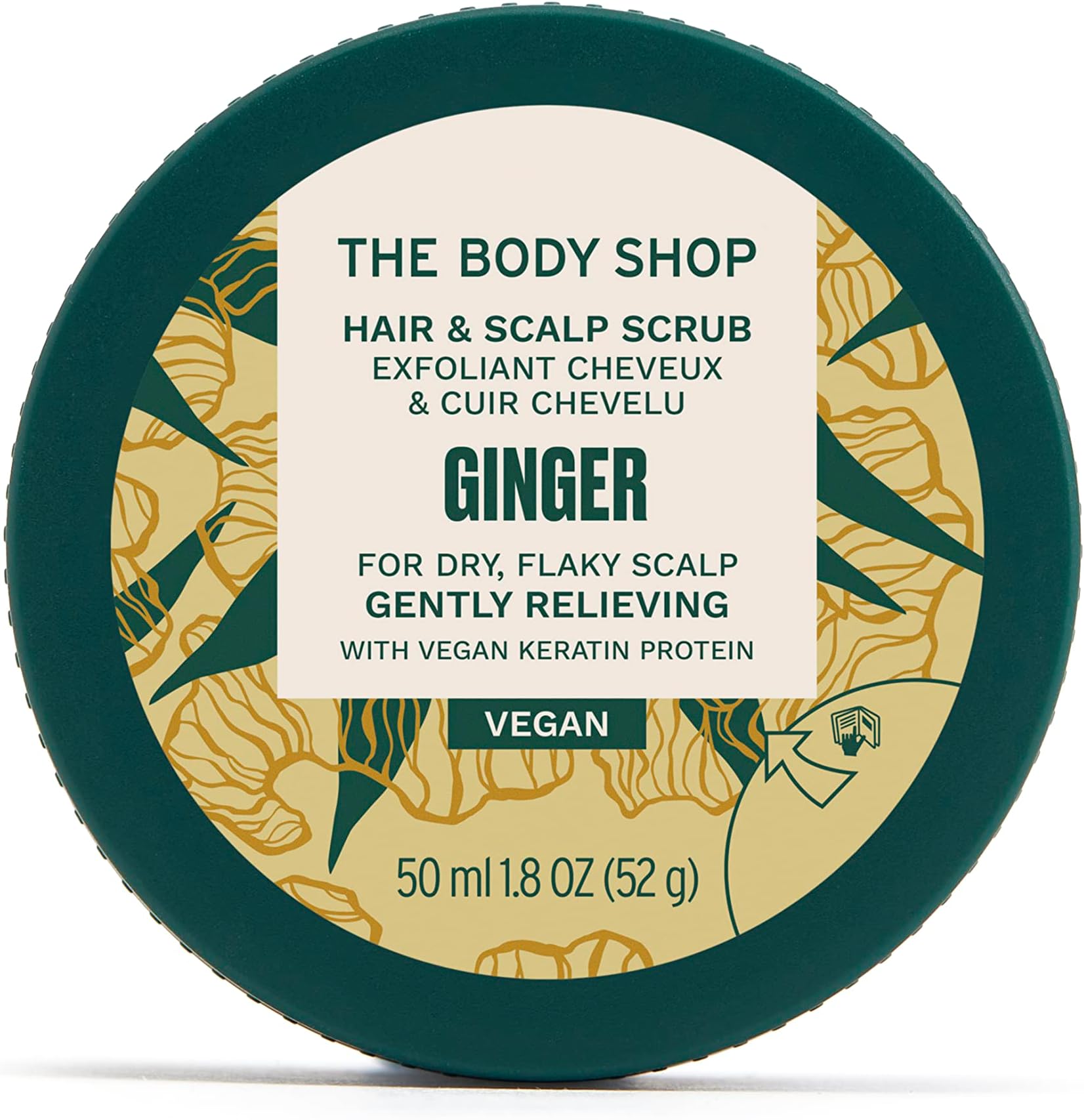 Amazon.com : The Body Shop Ginger Hair Scrub Exfoliant for Hair & Scalp ...