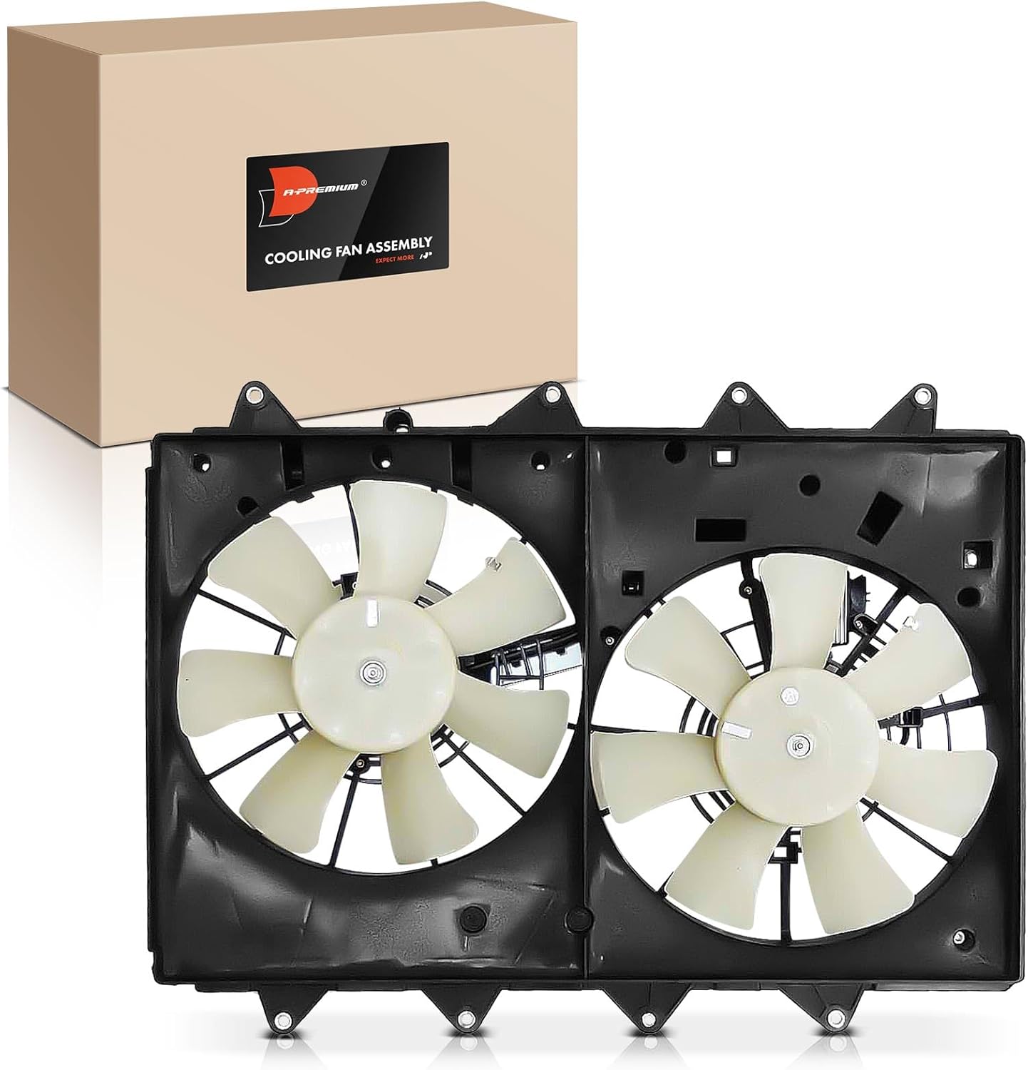 Amazon.com: A-Premium Engine Radiator Cooling Fan Assembly Compatible ...