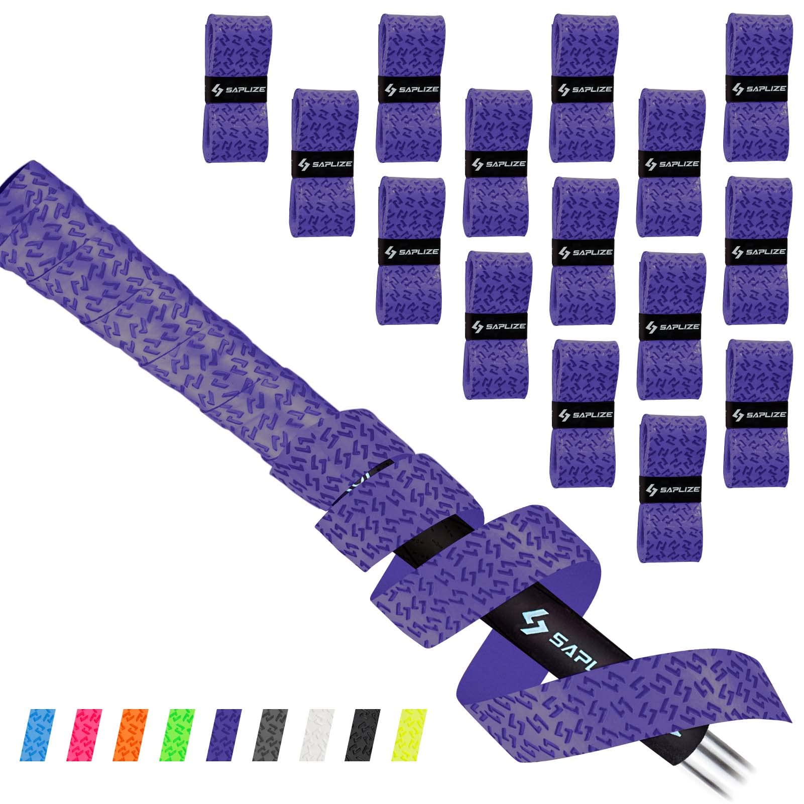 Snapklik.com : Golf Grip Wrapping Tapes, 15-Pack Tacky PU Overgrip Tapes, Golf Club Grips New ...