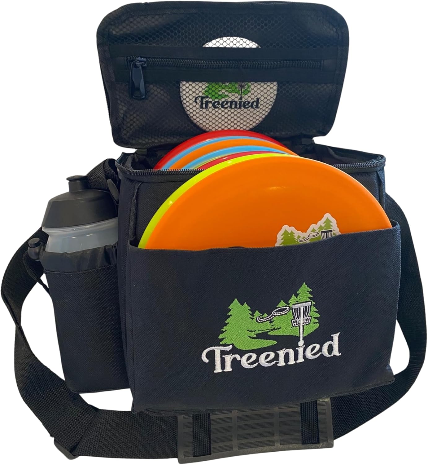Amazon.com : Treenied Disc Golf Bag with Disc Storage for 10-12 Discs ...