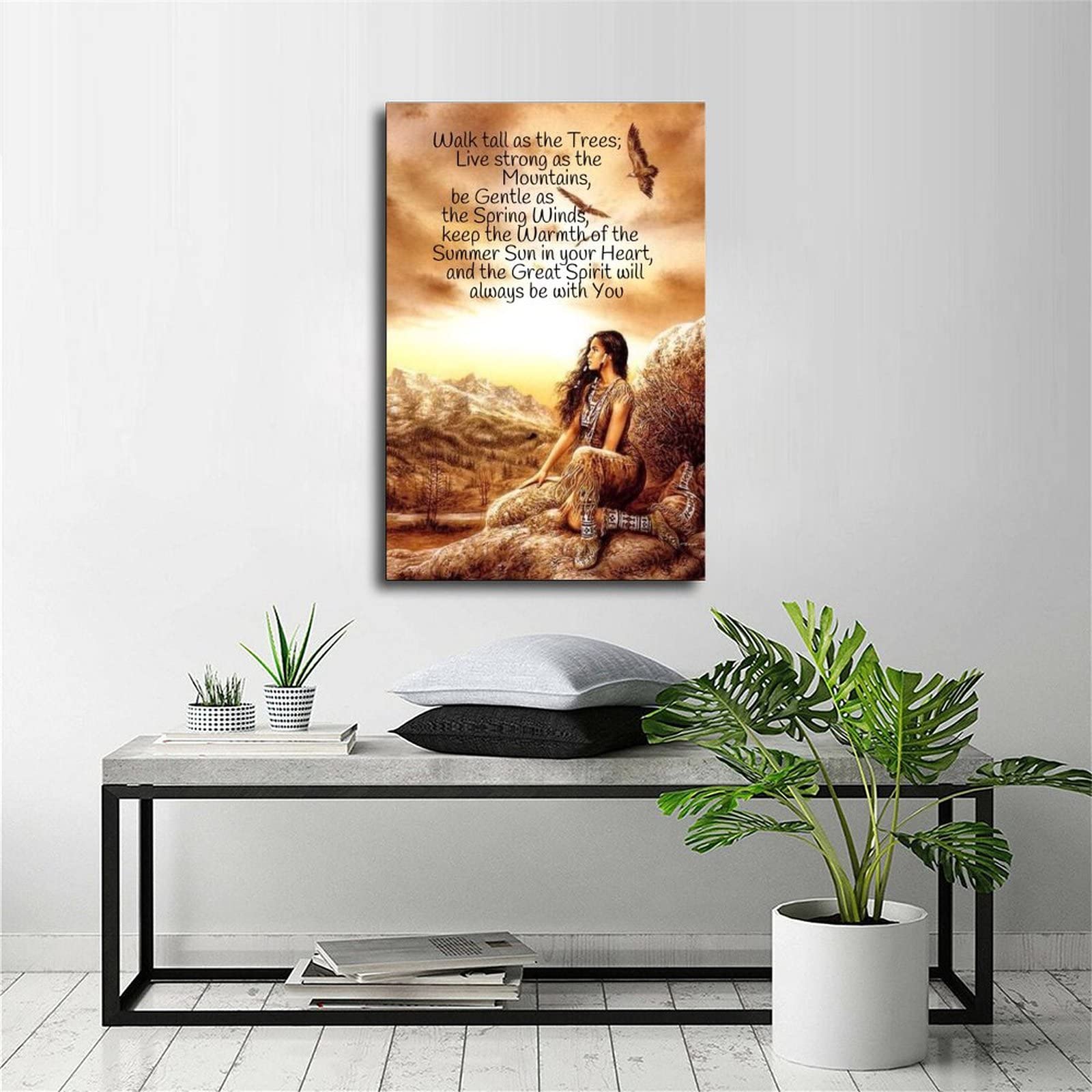 Native American Wall Quotes Oh Great Spirit Native Indian American