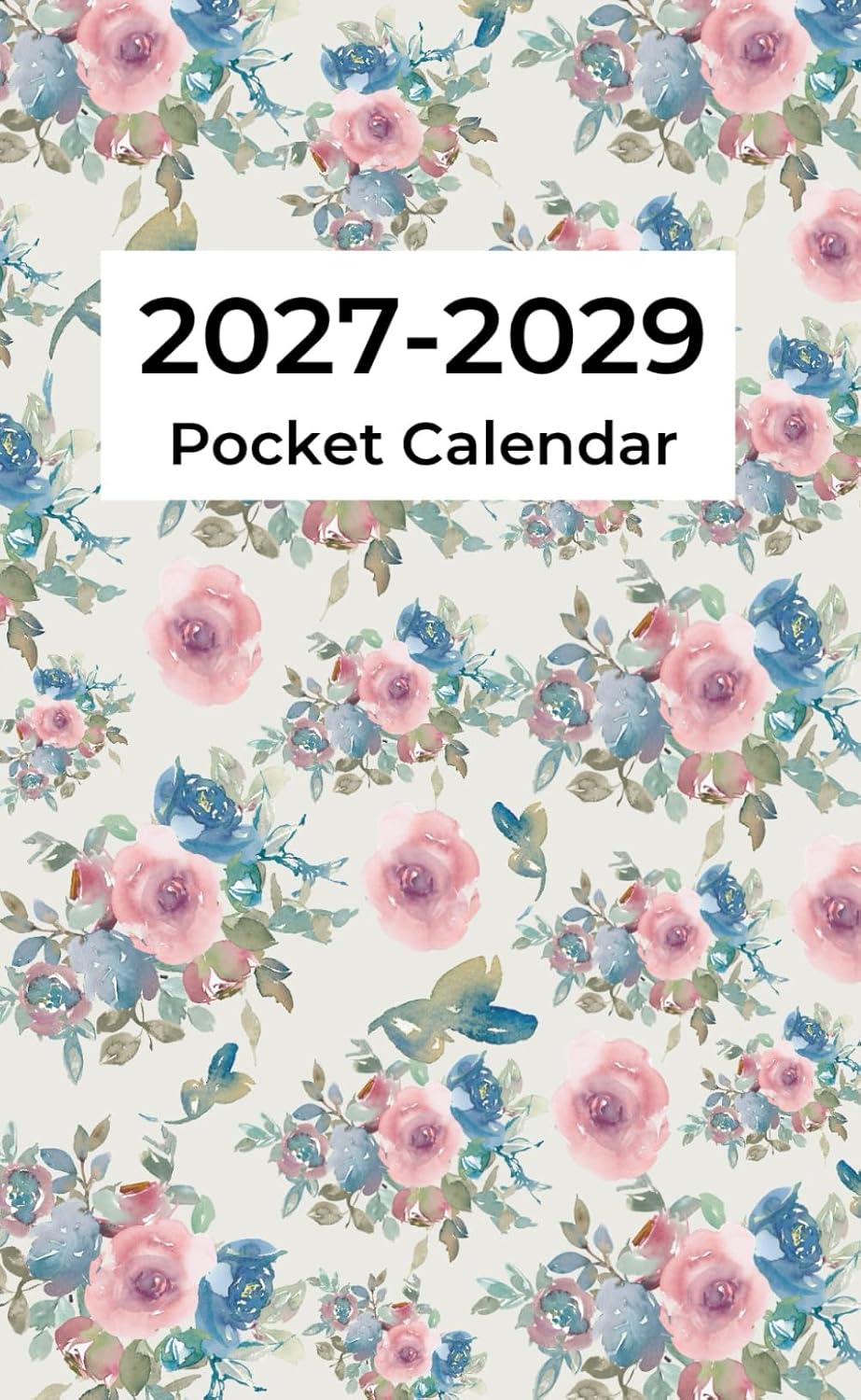 Amazon.com: 2027-2029 Pocket Calendar: 3 Year Monthly Planner Small ...