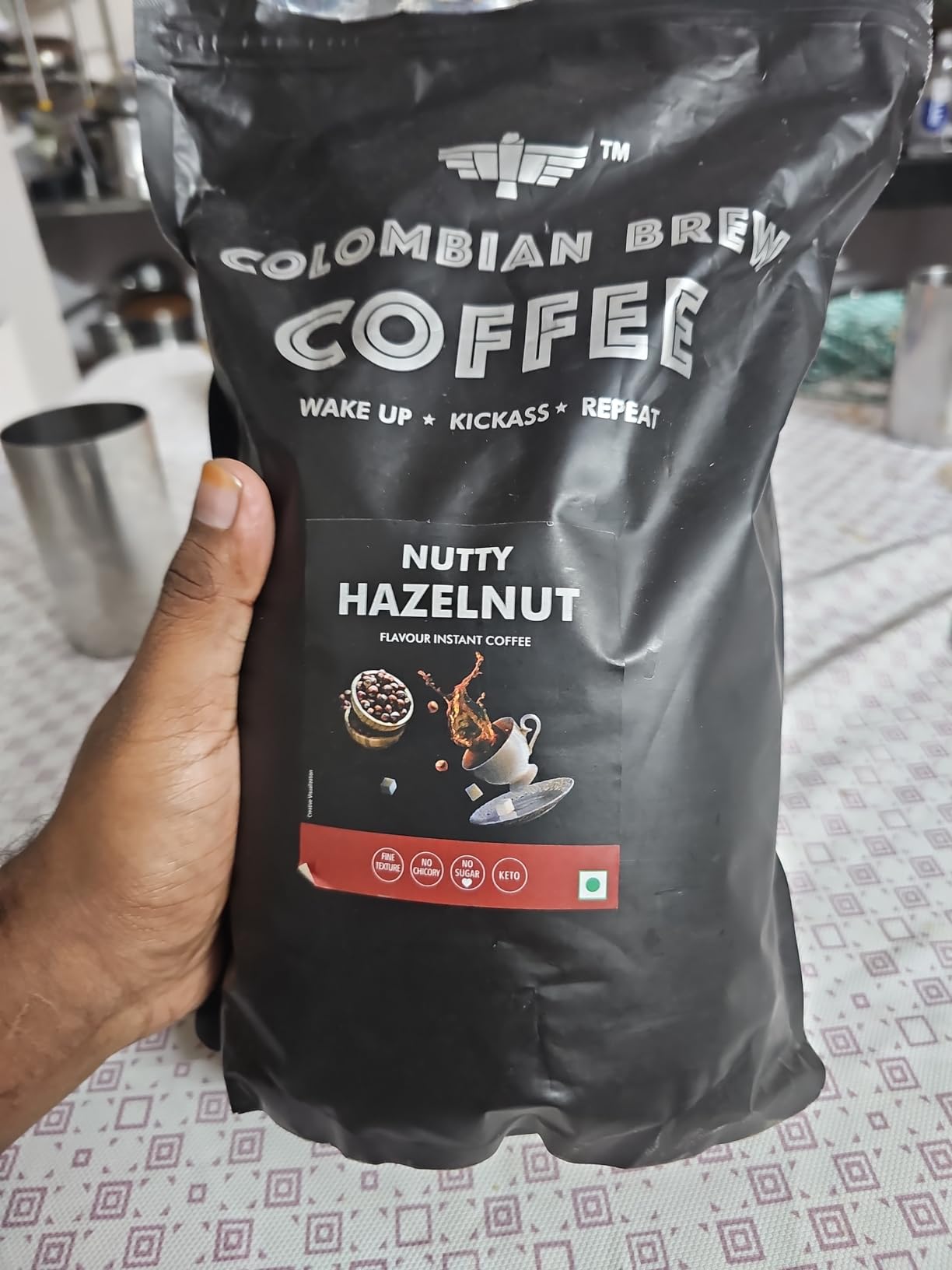 Colombian Brew Instant Coffee Powder Pure, Strong, 1kg Hotel Pack ...