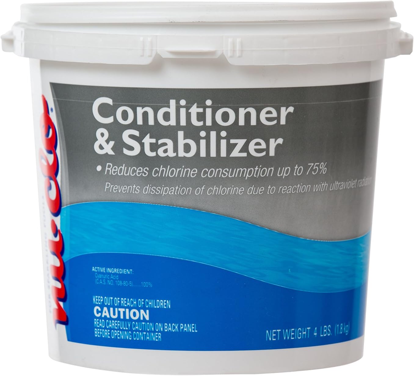 Amazon.com : 4 LB Conditioner Stabilizer for Swimming Pools Cyanuric ...