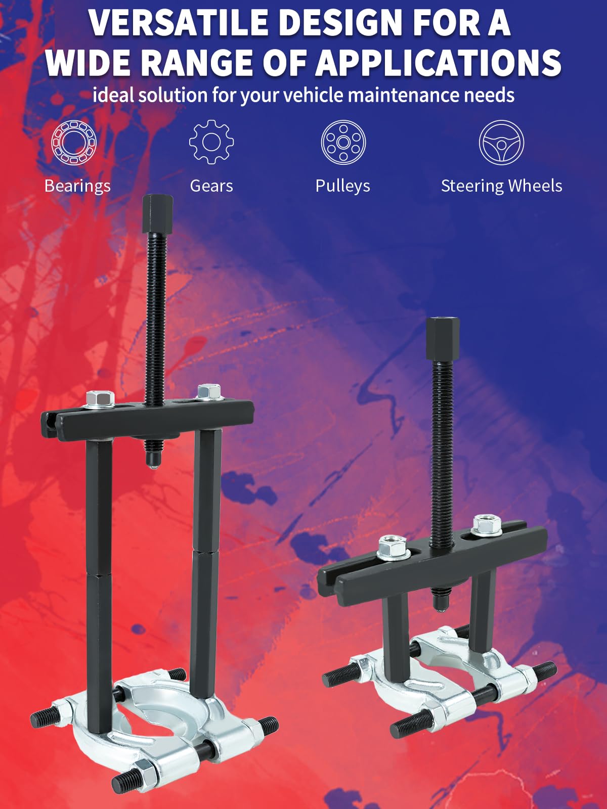 Snapklik.com : Punmew 14pcs Bearing Removal Puller Kit 5 Ton Capacity ...