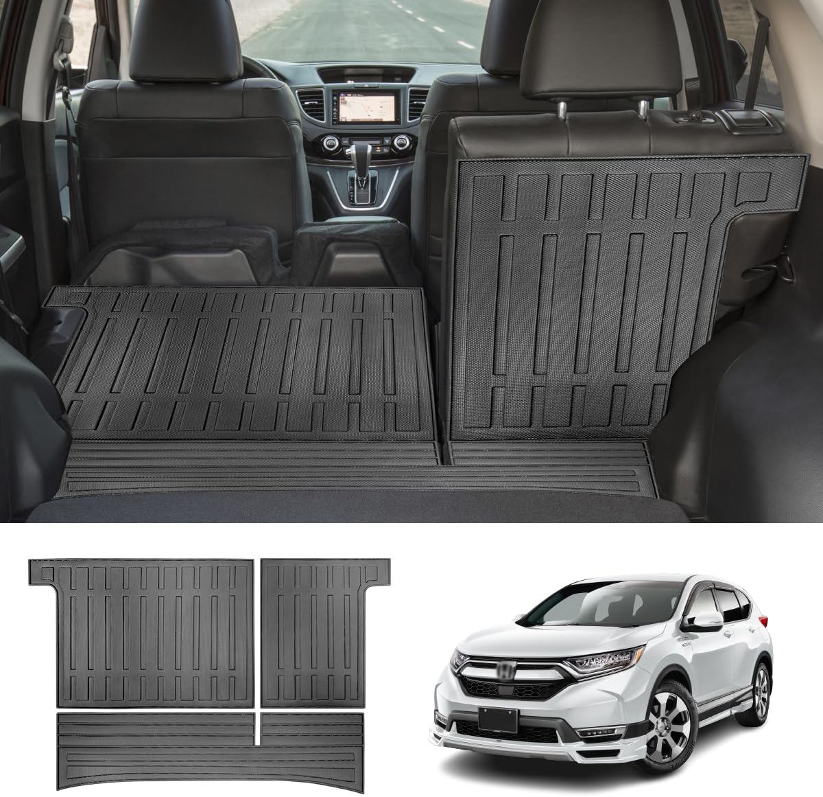 Amazon.com: Vanseno Backrest Mat Compatible for 2017-2022 Honda CRV ...