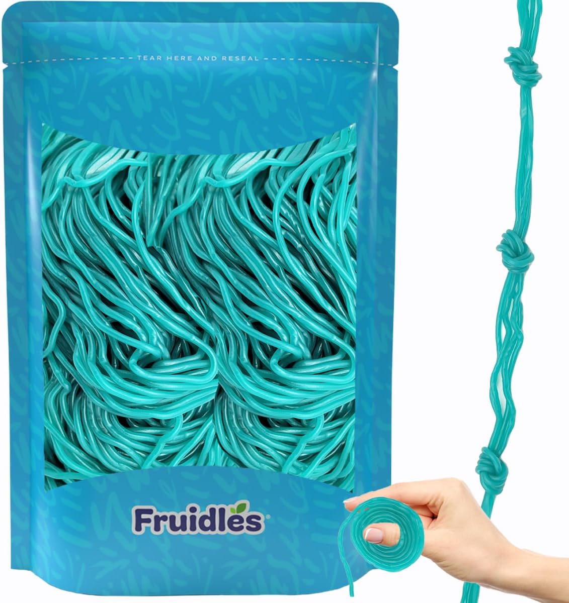 Amazon.com: Fruidles Licorice Laces, Licorice Rope Gummies Candy for ...