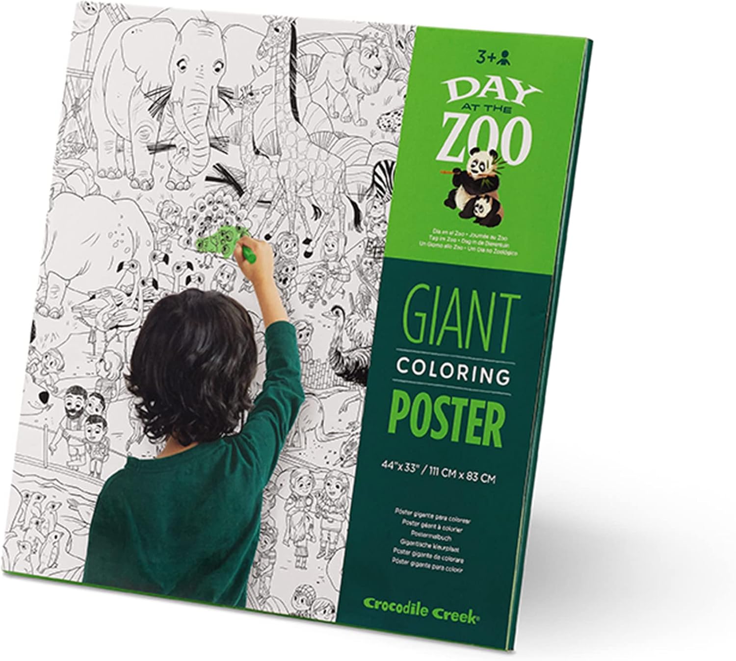 Crocodile Creek Giant Colouring Poster for Kids Size 44 x 33 Inches ...