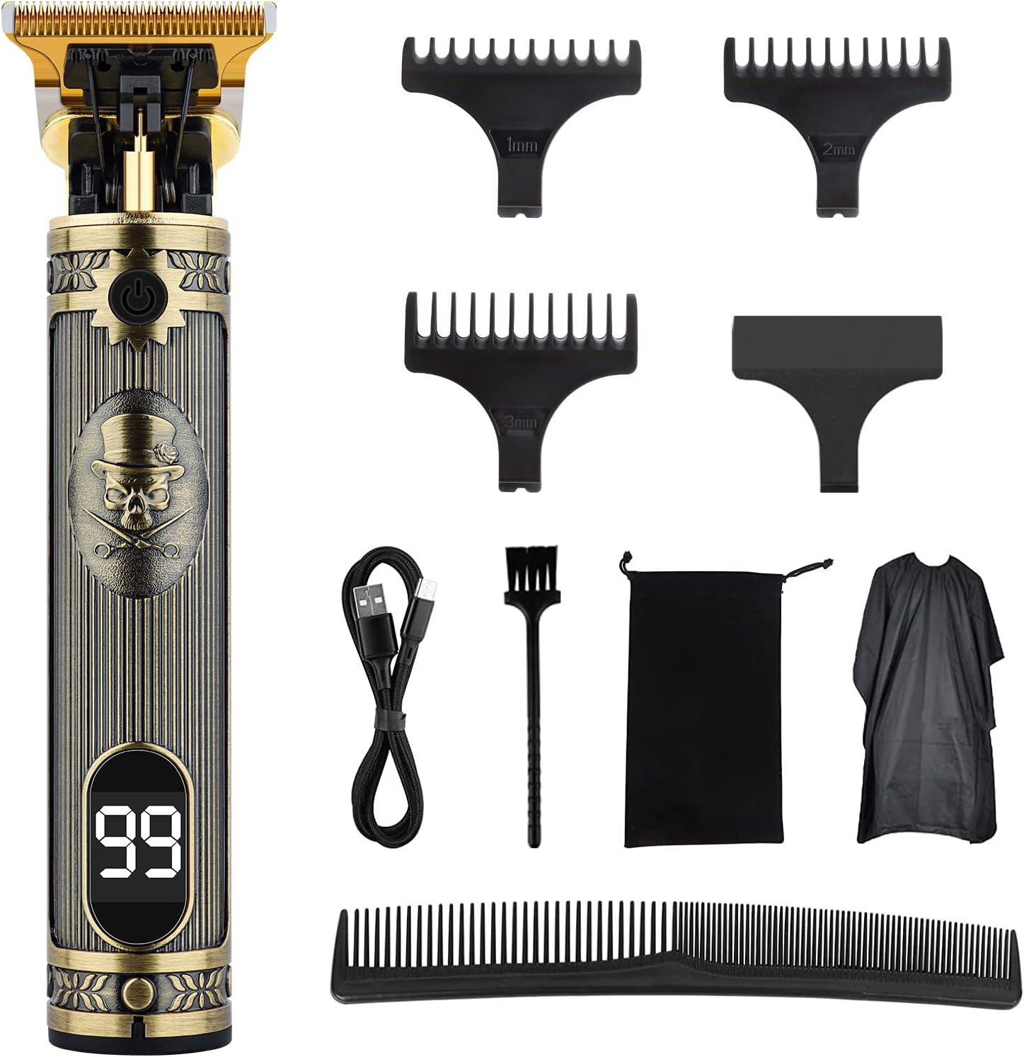 Amazon.com: Hair Clippers for Men Cordless, Professional Hair Trimmer ...