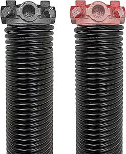 YoToolGDS Pair of 2" Garage Door Torsion Springs Set with Non-Slip ...