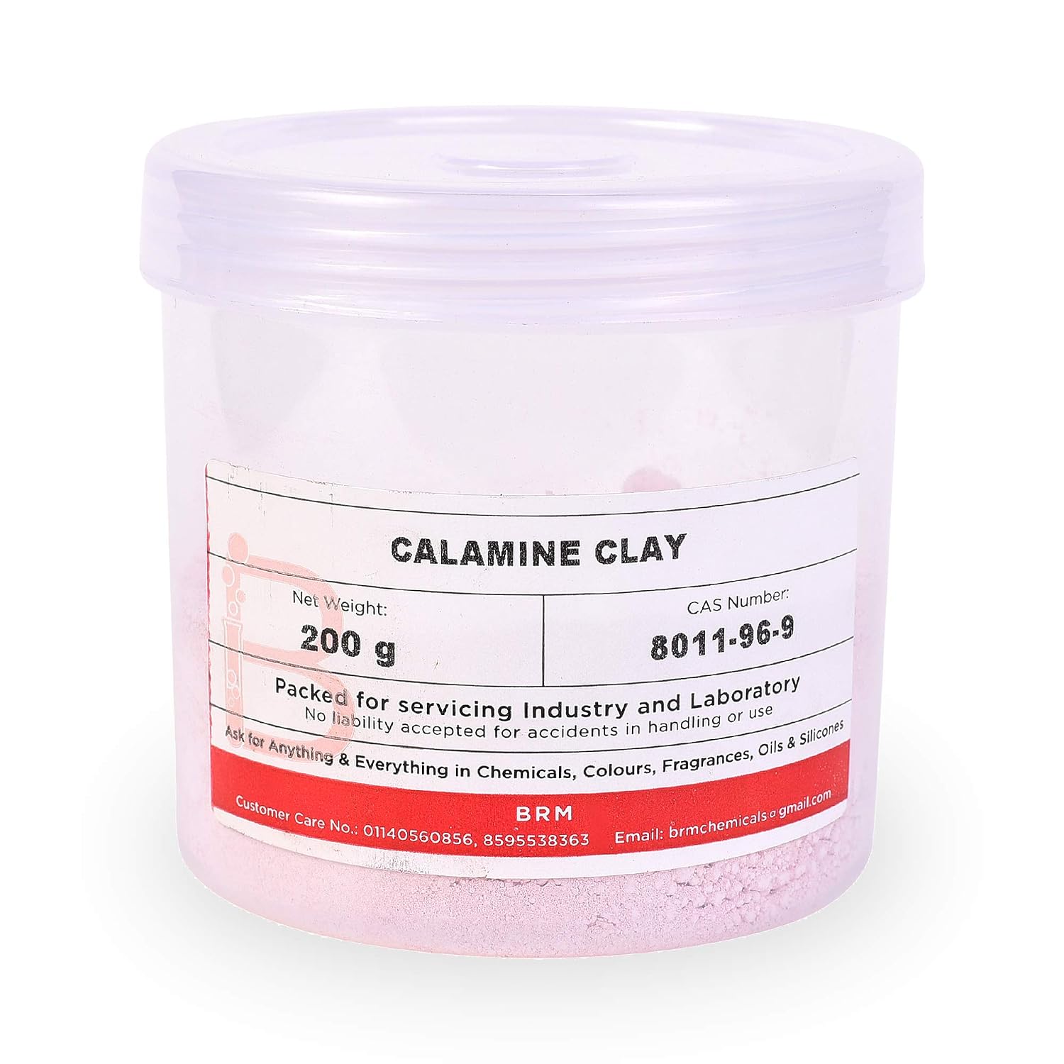 BRM Herbals Calamine Clay Powder - 200 Grams For Facemask, DIY Beauty ...