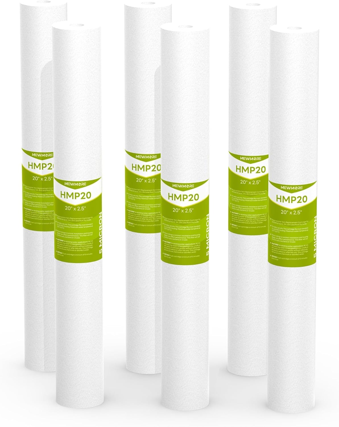 Amazon.com: MewMore 5 Micron Whole House Water Filter Cartridge ...