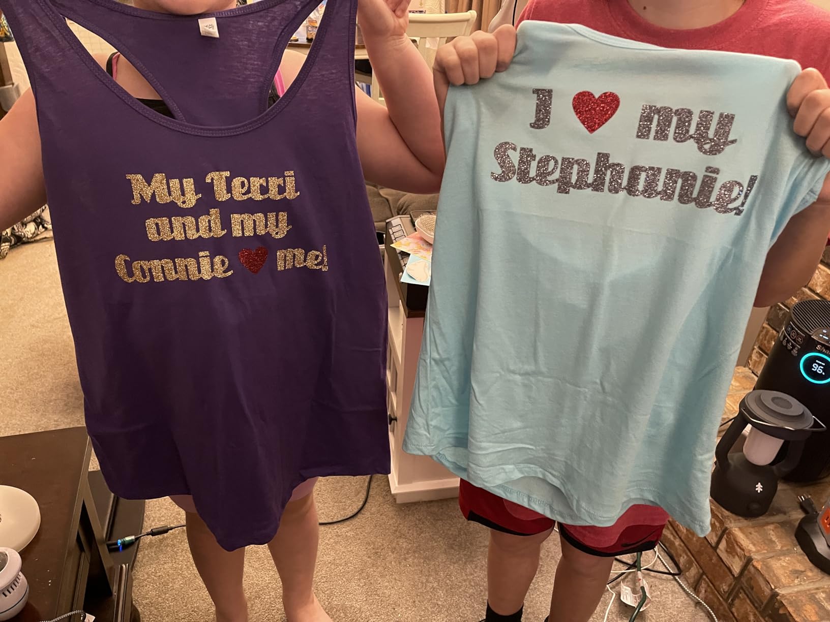 Amazon.com: Women's Custom Personalized Tank Tops - Pick your wording ...