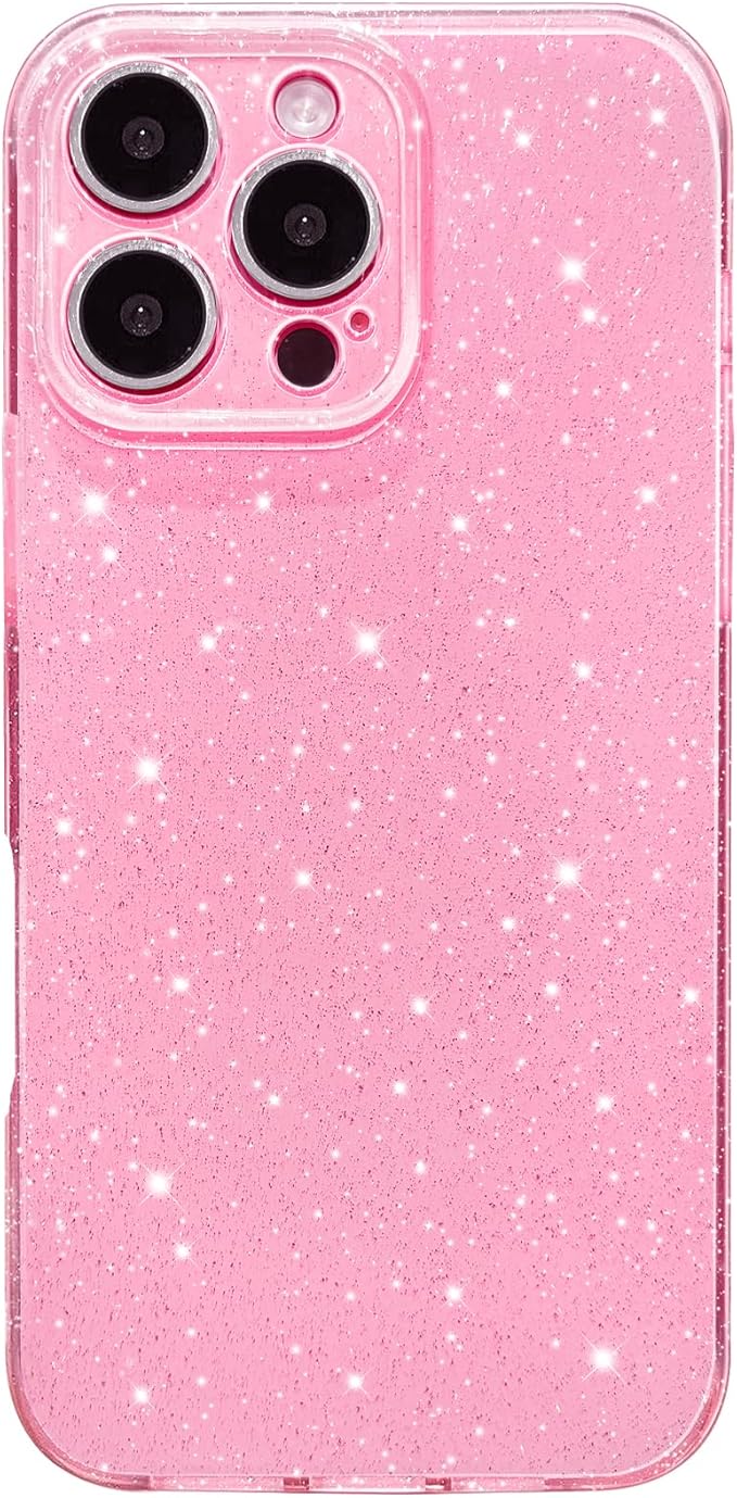 Amazon.com: Hython Case for iPhone 16 Pro Case Glitter Cute Sparkly ...