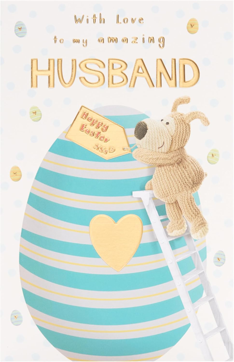 Boofle Amazing Husband Giant Egg Easter Card Cute Greeting Card ...