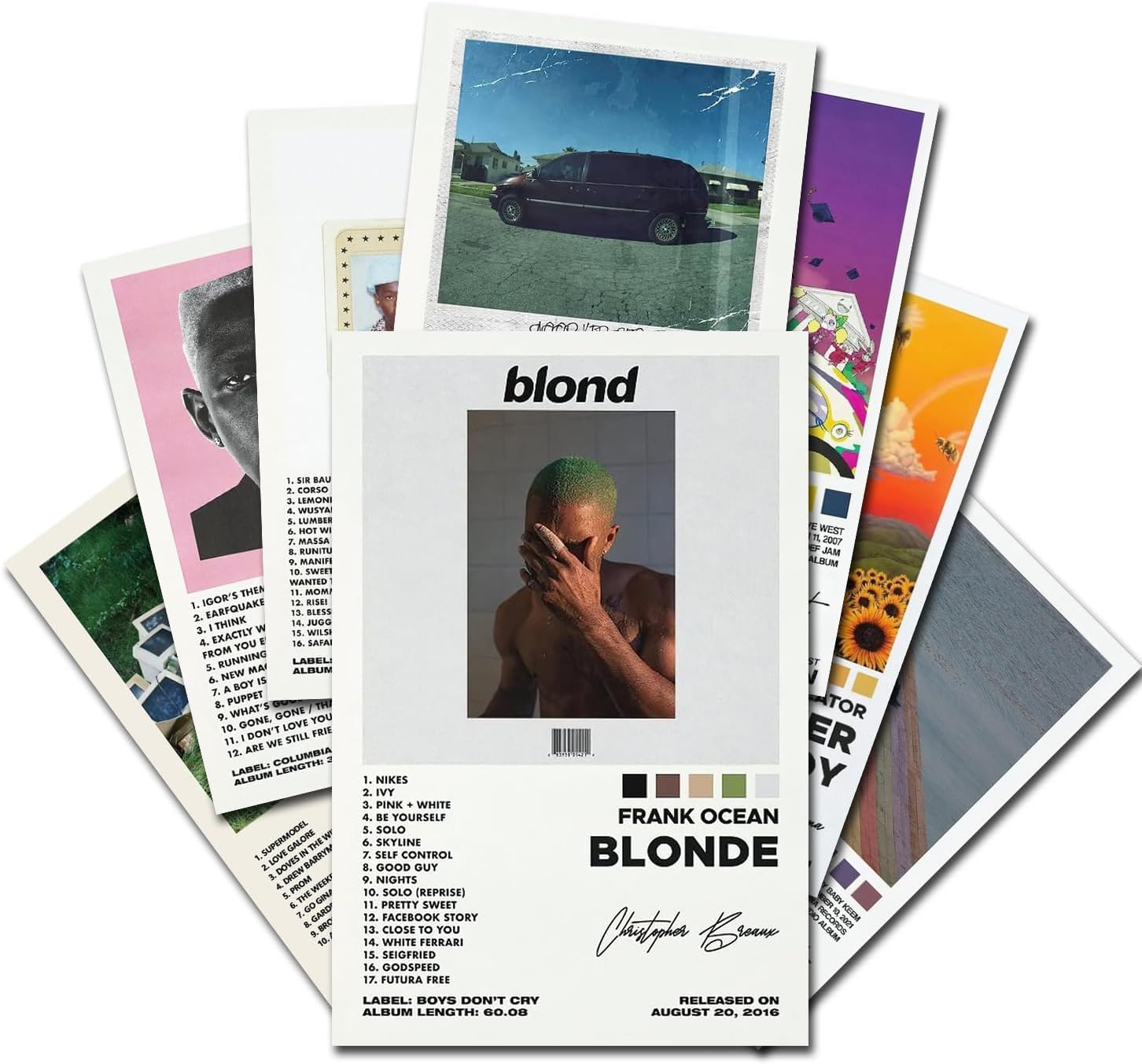 Amazon.com: Pop Singer Poster Wall Collage Kit 12'' x 18'' 8 pieces ...