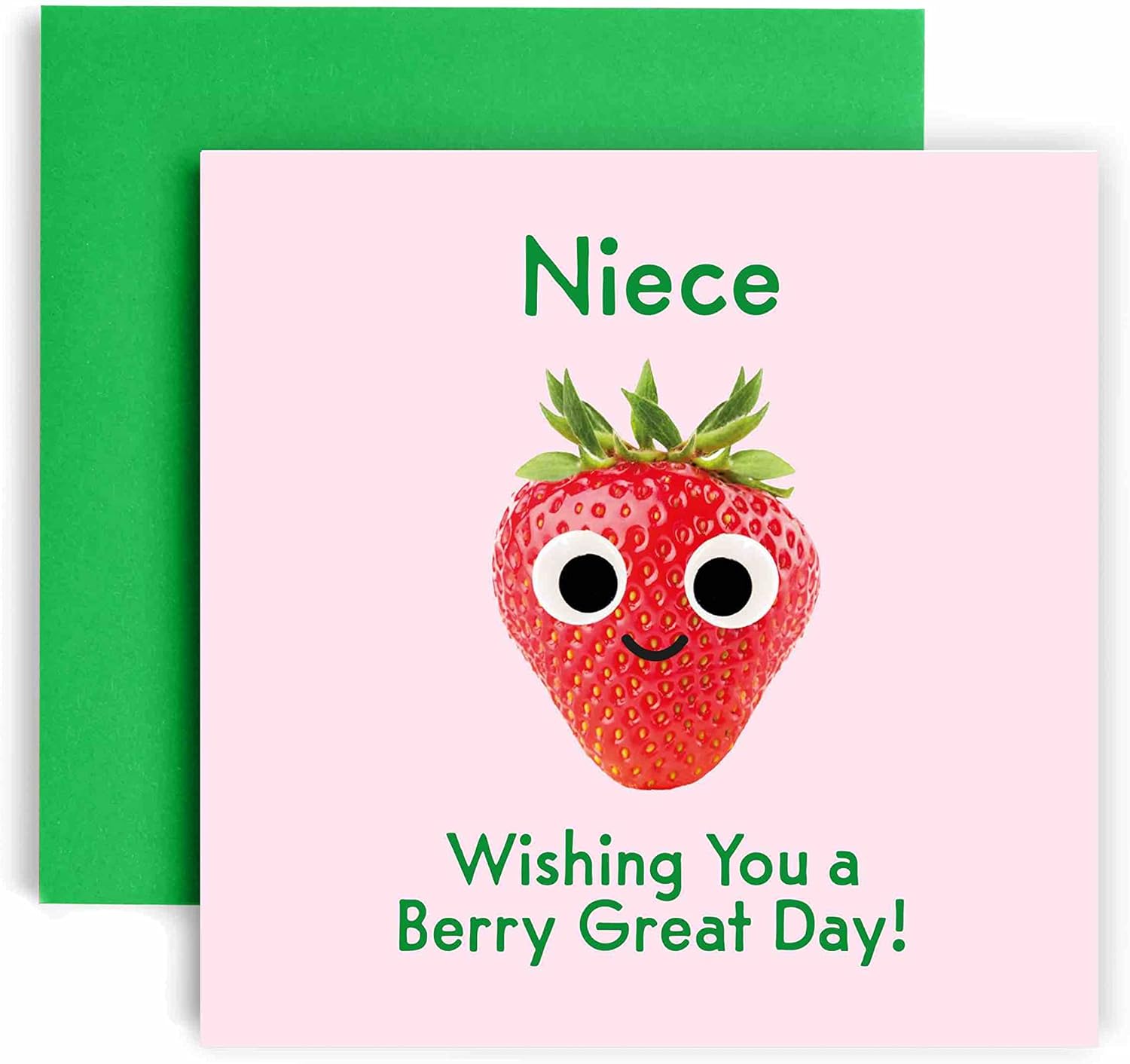 Amazon.com : Huxters Birthday Cards for Women – Berry Great Day Niece ...