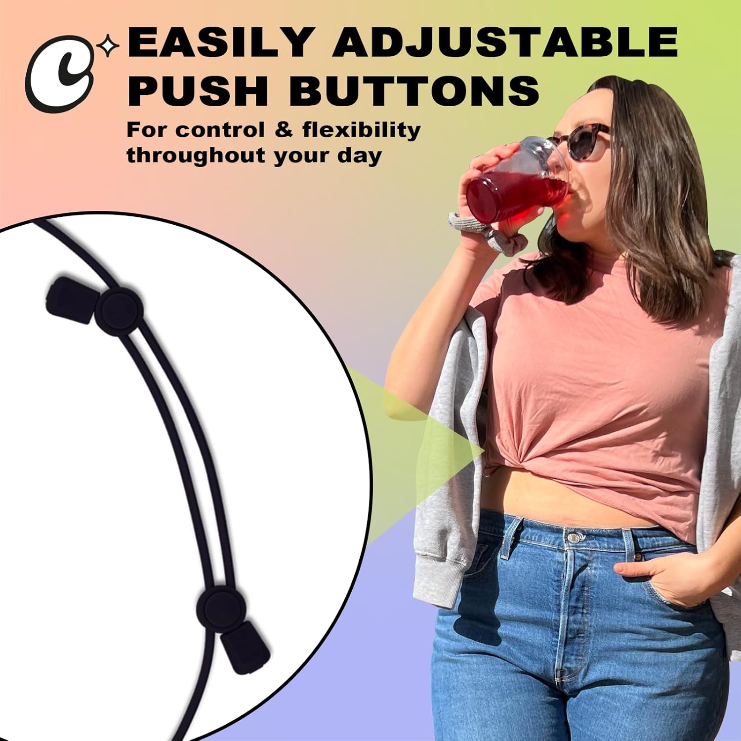 Original Adjustable Crop Tuck Waist Band Tool for Tucking Shirt and ...