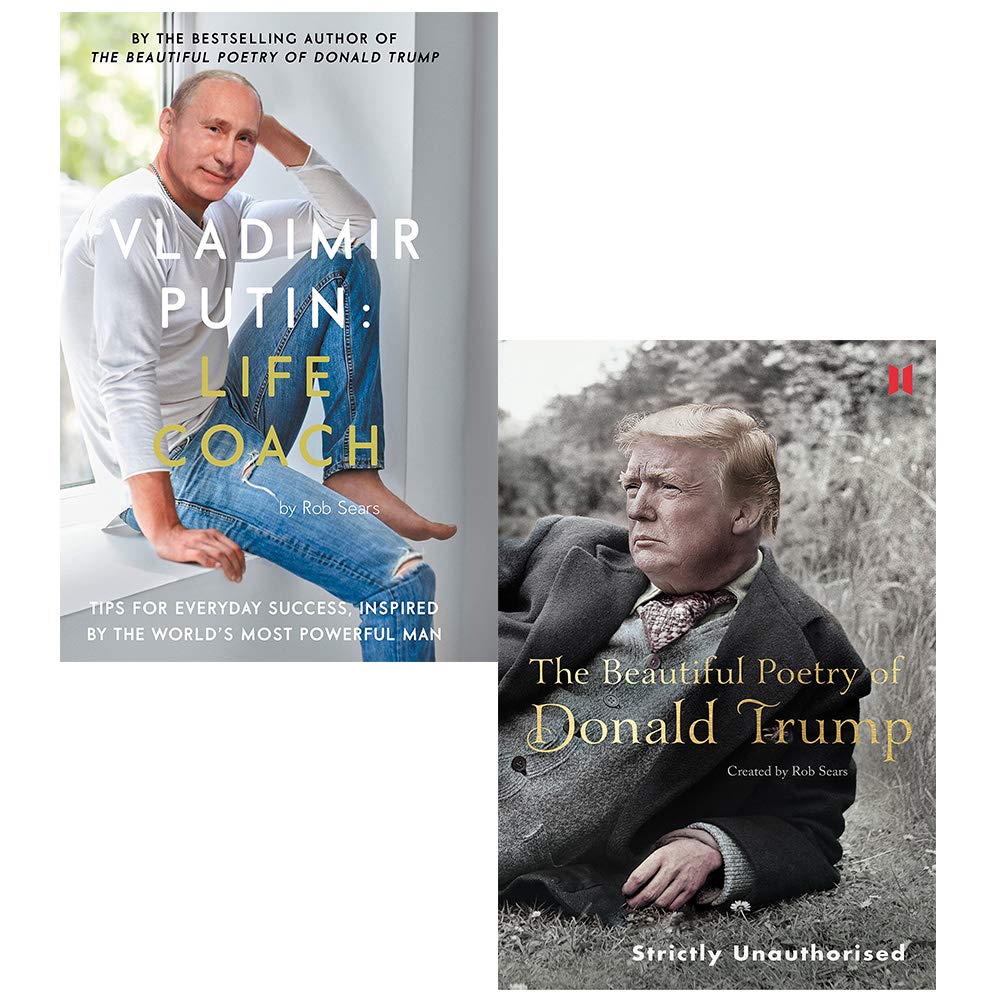 Vladimir Putin Life Coach, Beautiful Poetry Of Donald Trump 2 Books ...