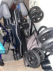 Amazon.com: Multifunctional Folding Shopping Cart(Max 80lbs ...