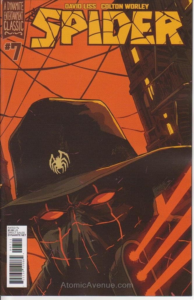 Amazon.com: Spider, The (Dynamite) #7A FN ; Dynamite comic book ...
