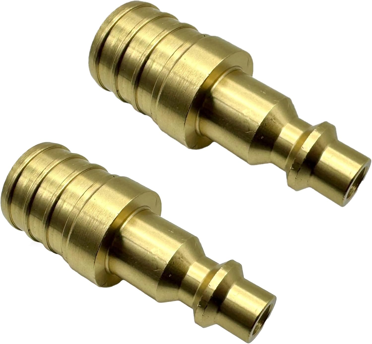 Amazon.com: GRIDTECH (2 Pack) Brass 1/2” PEX to Air Plug Connector I/M ...