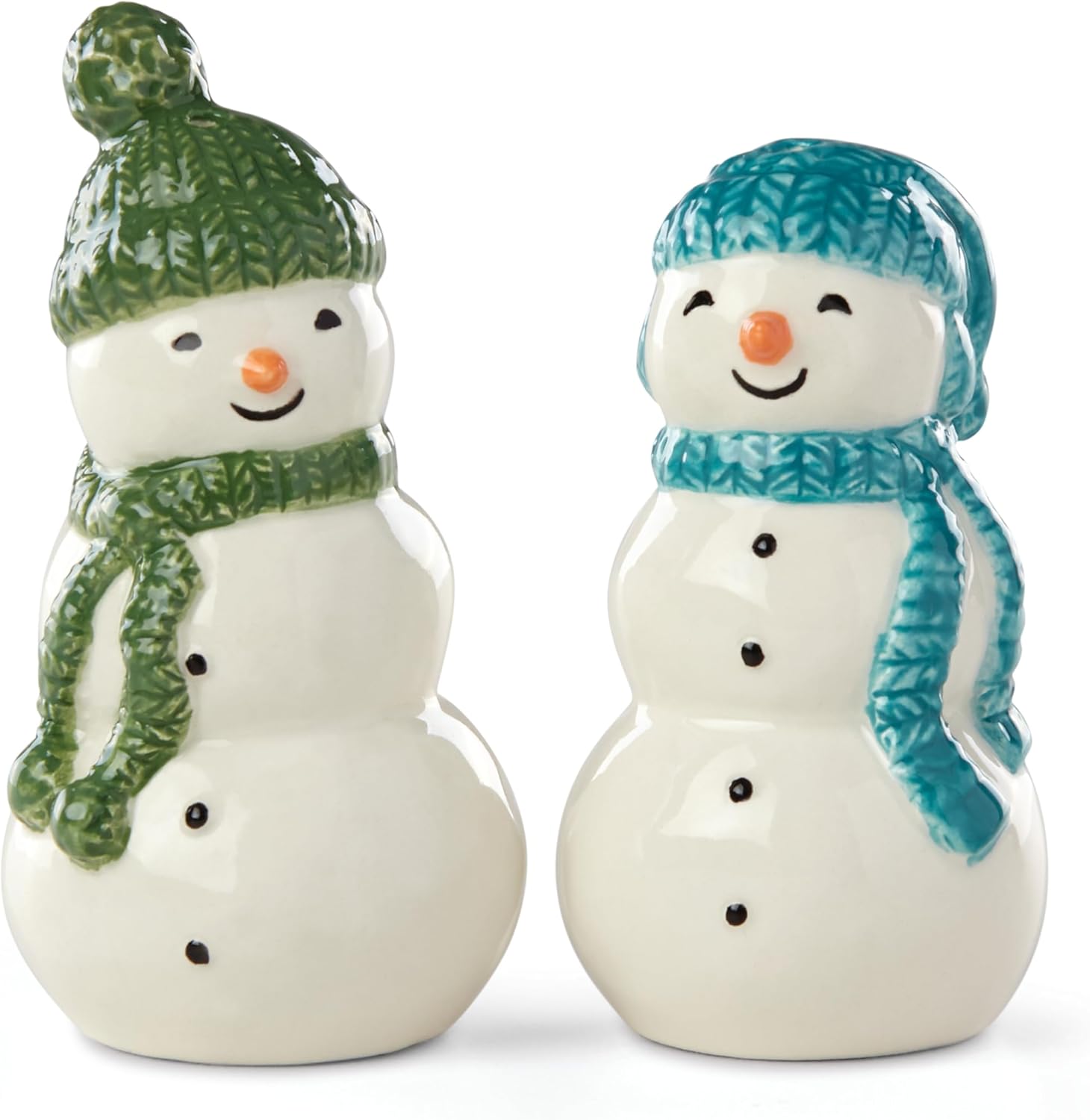 Amazon.com: Lenox 895171 Balsam Lane Snowman Salt & Pepper Set, 2-Piece ...