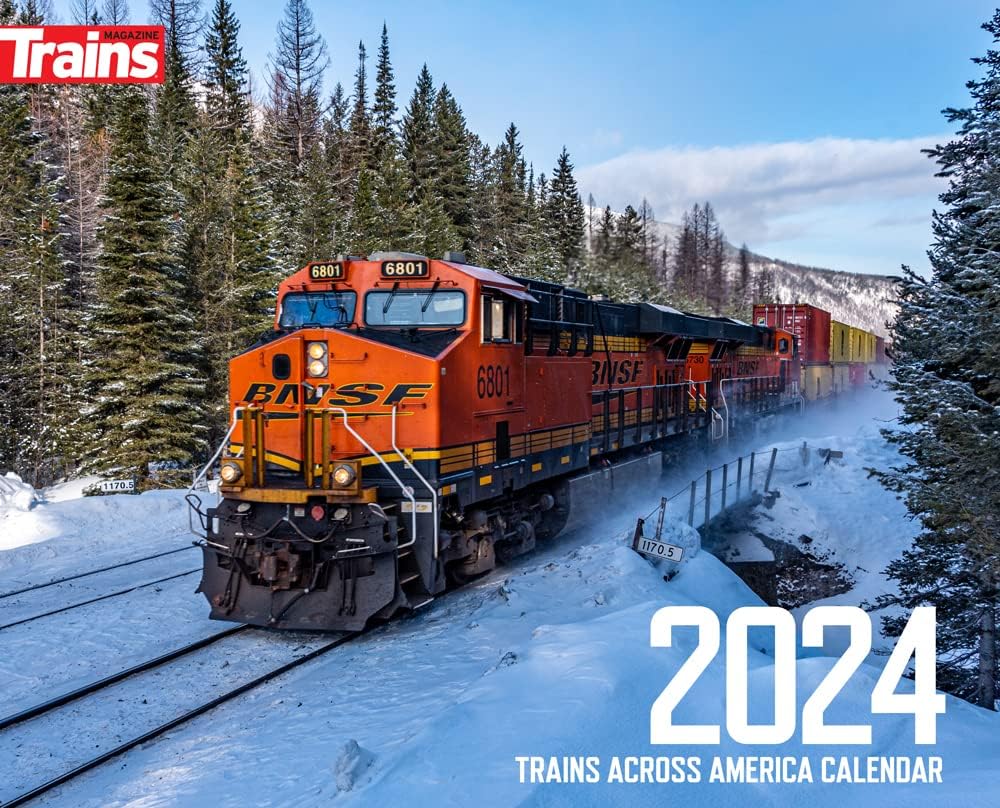 Trains Across America 2024 Calendar : Trains Magazine: Amazon.ca ...