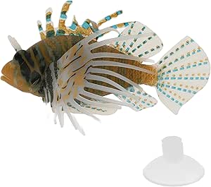 Amazon.com : CAPASTEC Artificial Glowing Fish - Silicone Fake Fish with ...