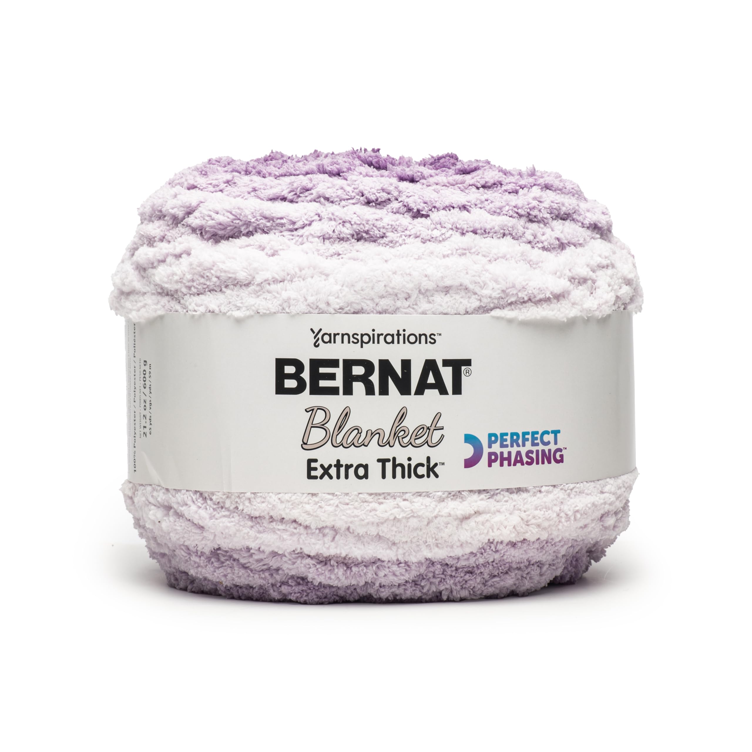 Amazon.com: Bernat Blanket Extra Thick Perfect Phasing Purple Sunset 1 Pack of 600g Yarn