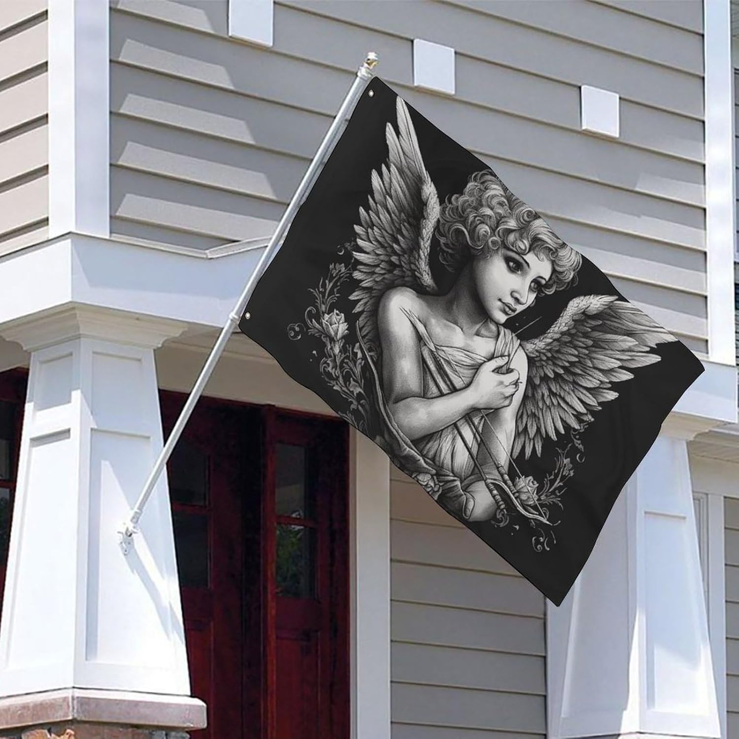 Amazon.com : 3x5 ft Welcome House Flag with 2 Metal Grommets Heavy Duty ...