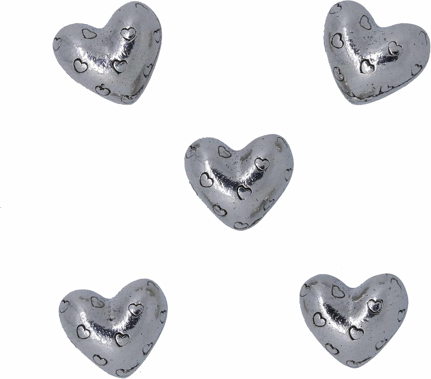 Amazon.com: Heart Map Pins - Silver Finish : Office Products