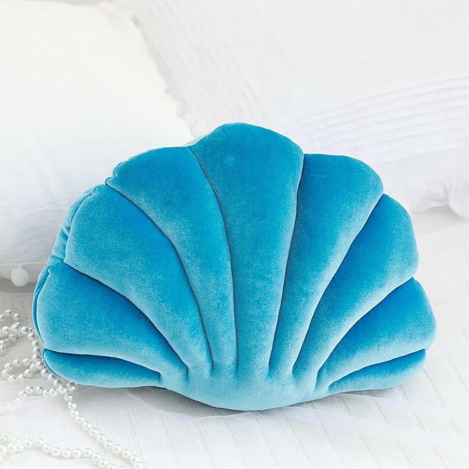 Amazon.com: Dkieuyu Shell Pillow,Seashell Pillow Decorative Pillows for ...