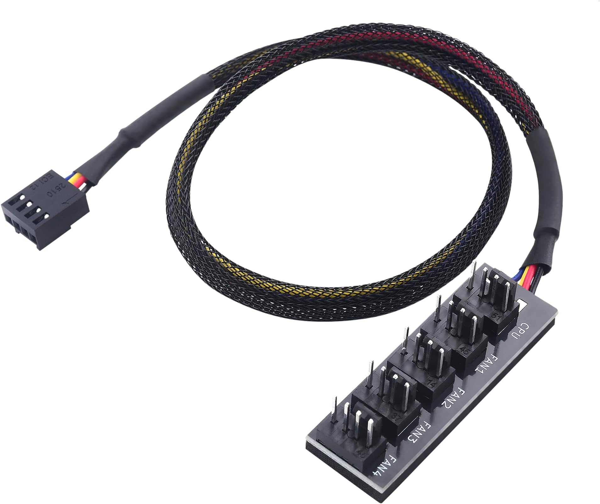 Cable Matters PC Case PWM Fan Hub, 1-to-5 Way PC Fan Connector Adapter ...