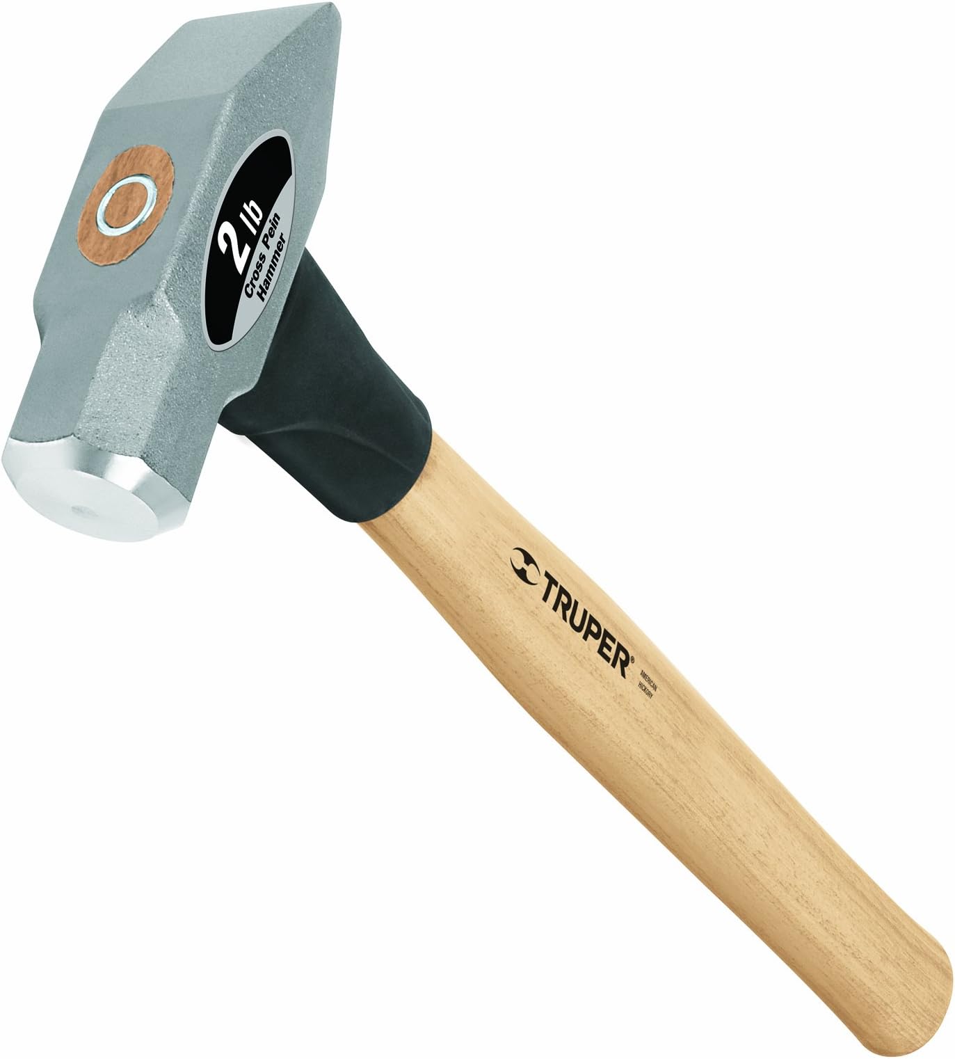 Amazon.com : Truper 30939 3-Pound Cross Peen Hammer, Hickory Handle, 16 ...