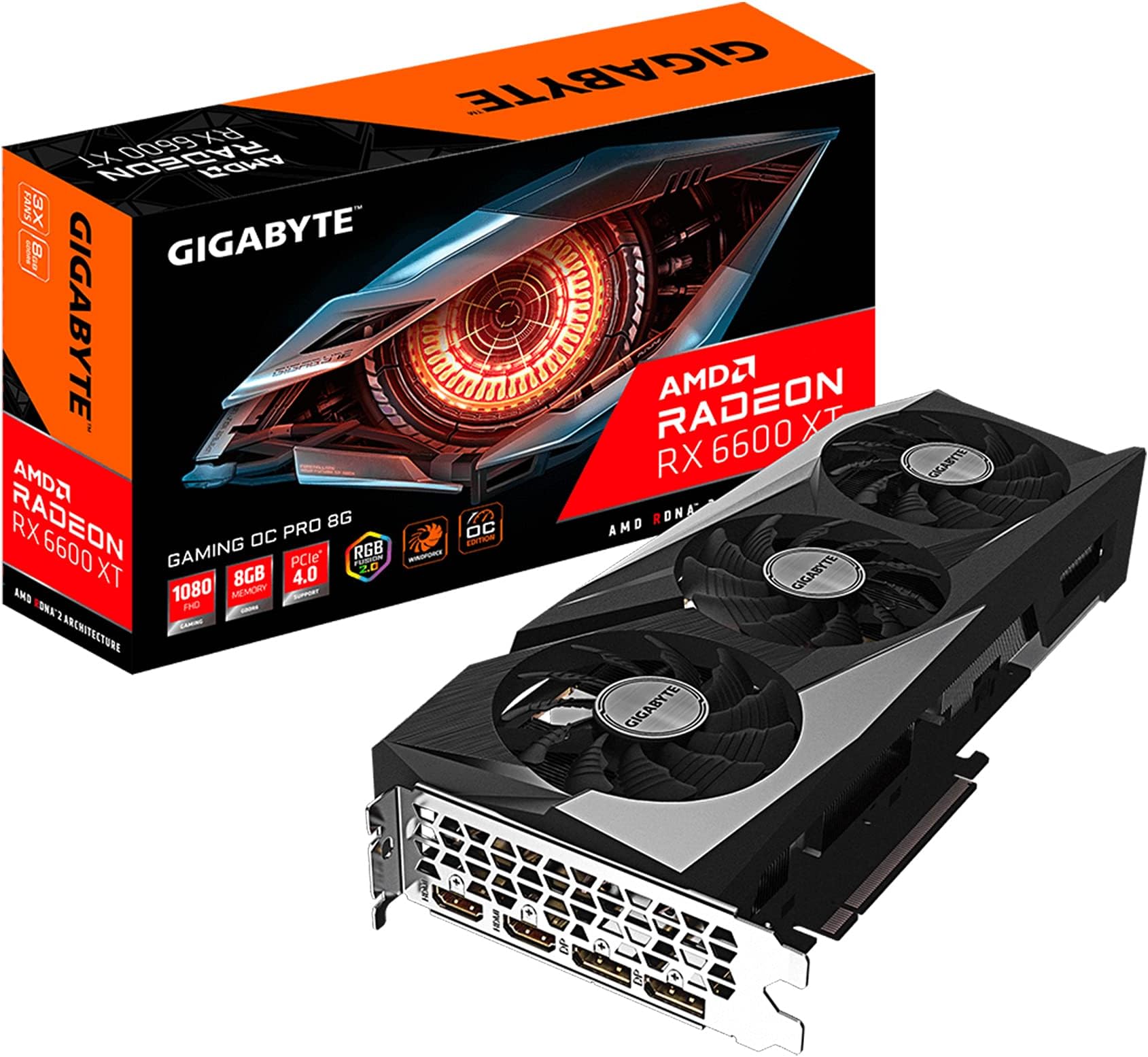 Amazon.com: GIGABYTE Radeon RX 5700 XT Gaming OC 8G (rev 2.0) Graphics ...