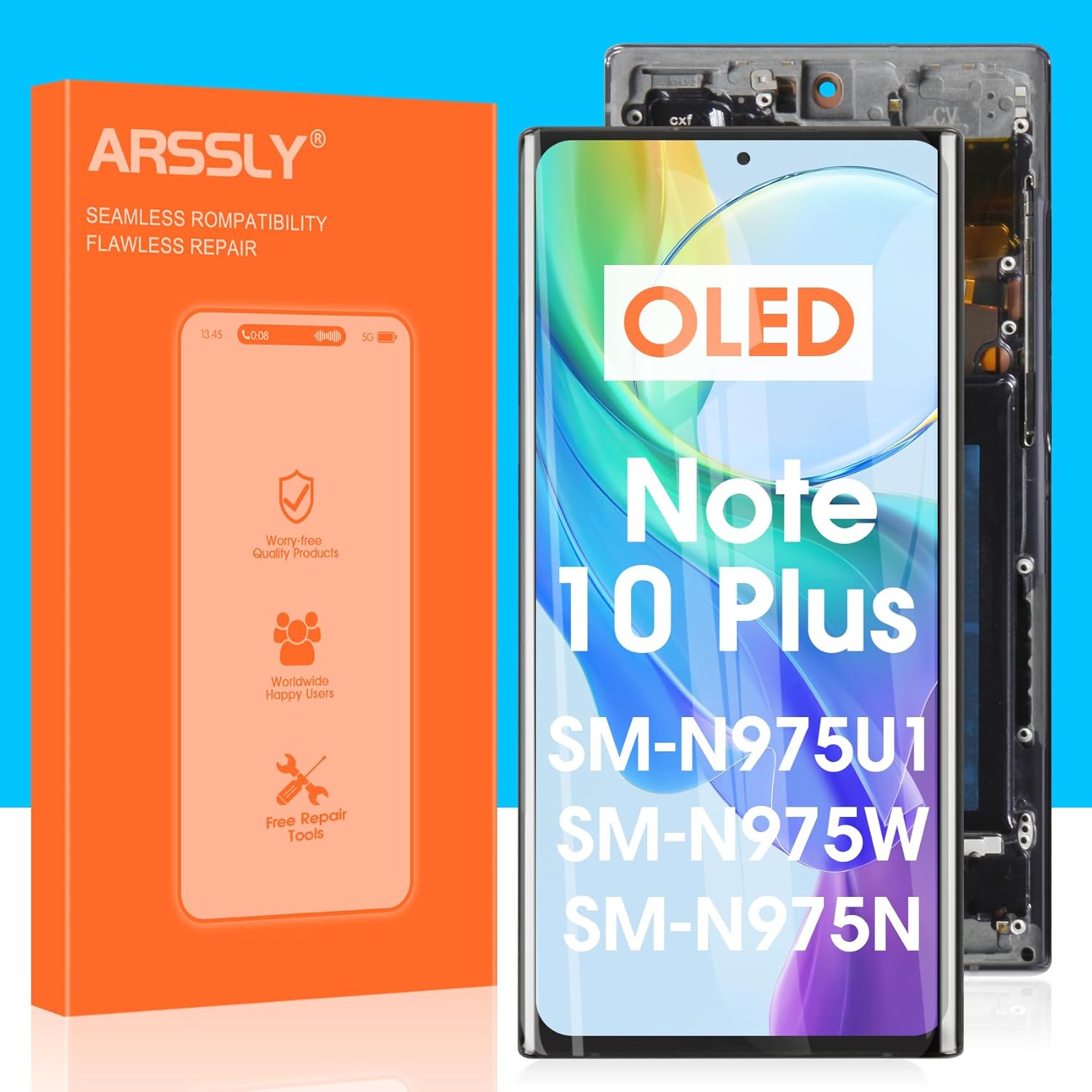 Amazon.com: OLED for Samsung Galaxy Note 10 Plus Screen Replacement ...