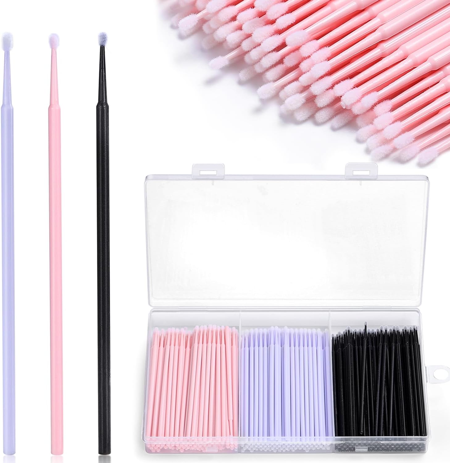 Amazon.com: Micro Applicator Brushes Disposable Micro Brushes Swab ...