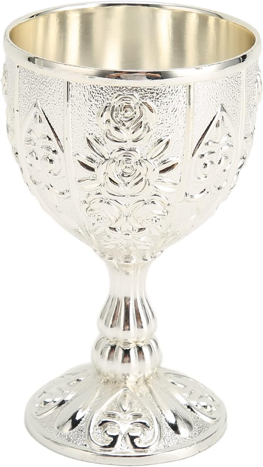 Amazon.com | Godinger Silver Chalice Goblet, 18oz: Goblets: Goblets ...