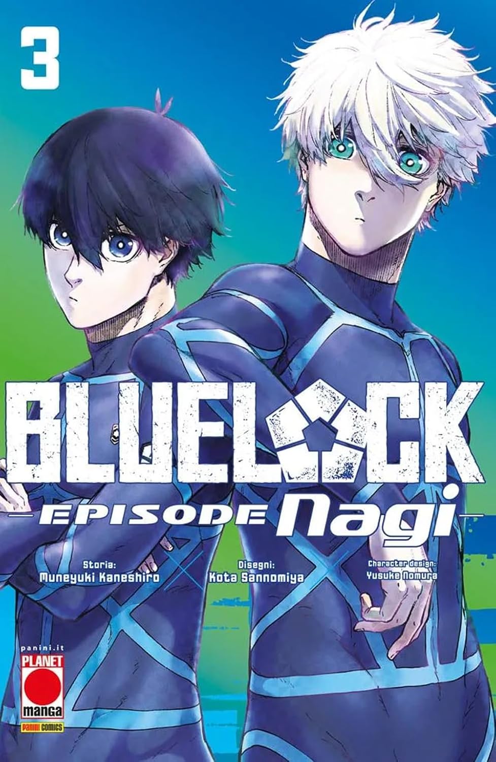 Blue lock. Episode Nagi (Vol. 3) (Planet manga) : Kaneshiro, Muneyuki ...
