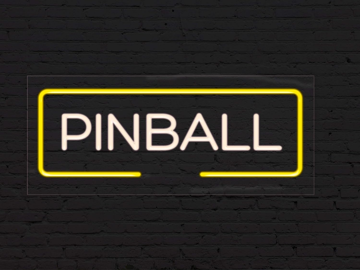 Amazon.com : Pinball Neon Sign for Retail Displays | Value priced LED ...