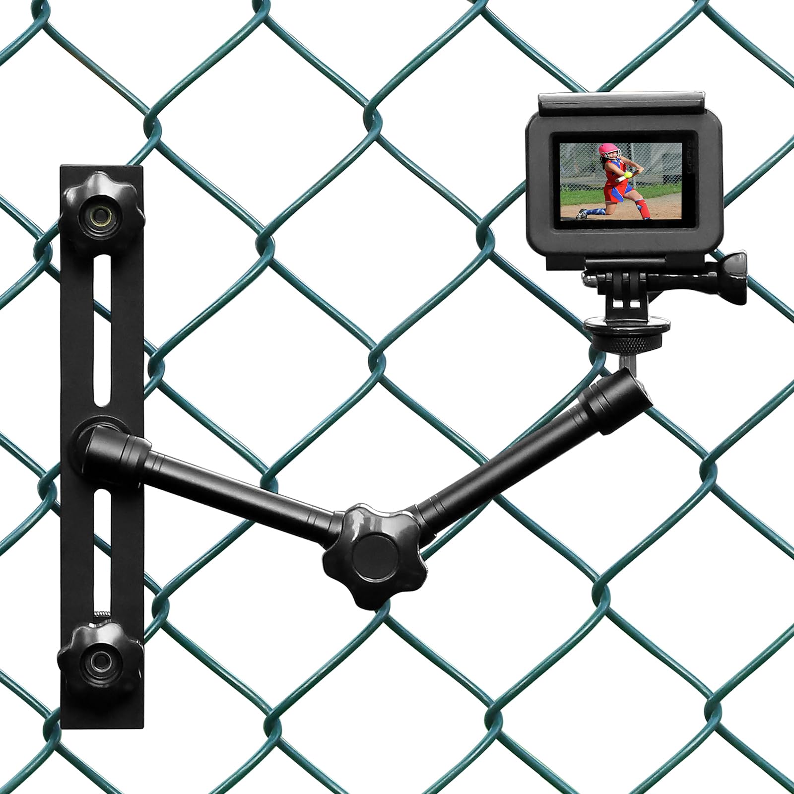 Go Pro Mounts Camera Fence Mount For Mevo Start/GoPro / Insta360 ...