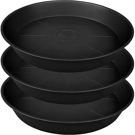 Amazon.com : 25 Inch Extra Large Plant Saucers, Extra-Deep 4.25 in ...