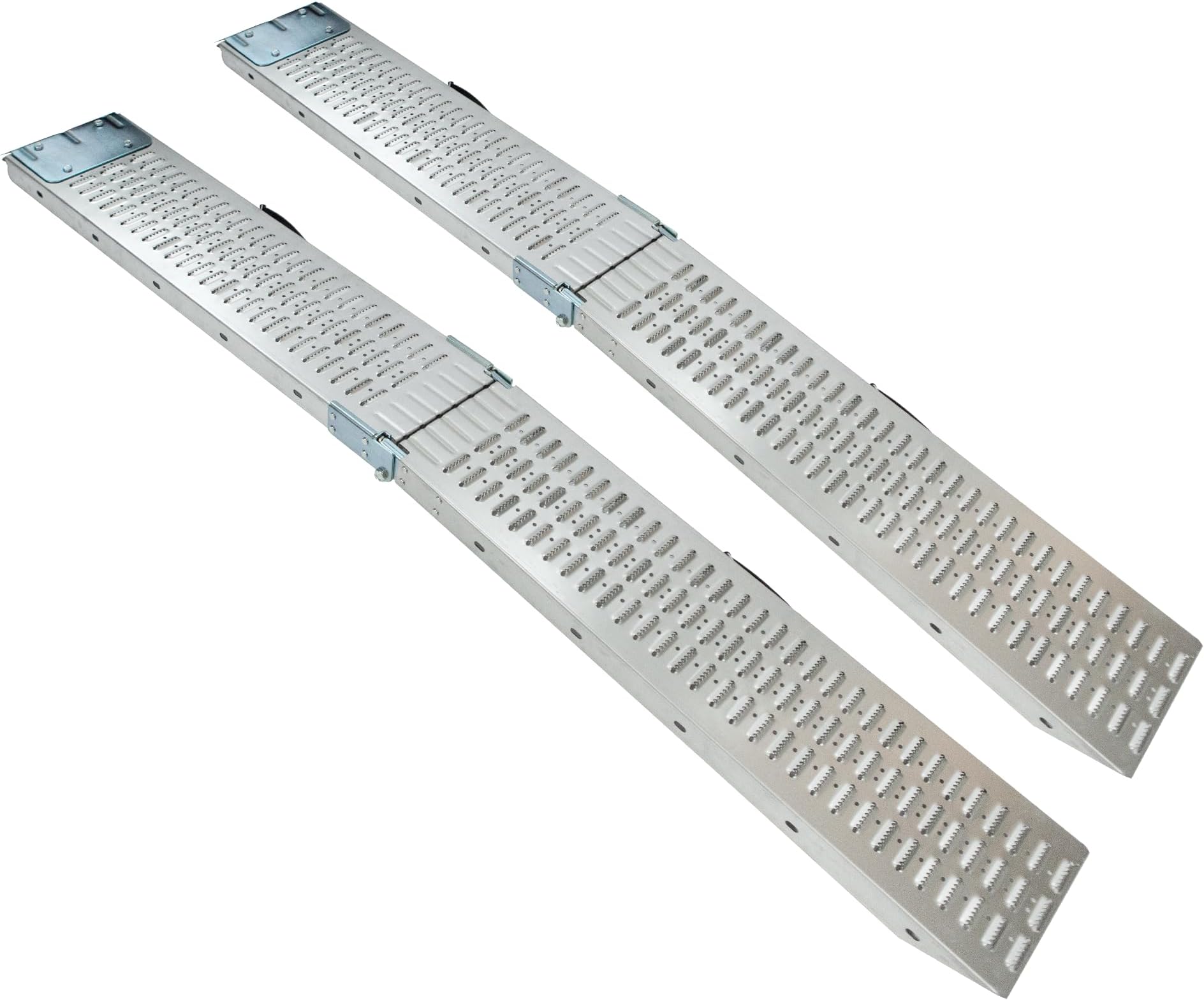 Amazon.com: 7.5' Folding Arched Aluminum Loading Truck Ramps (2 pc Set ...