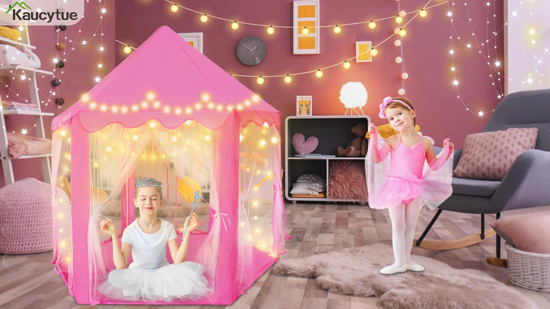 Watch Princess tent installation and use instructions on Amazon Live