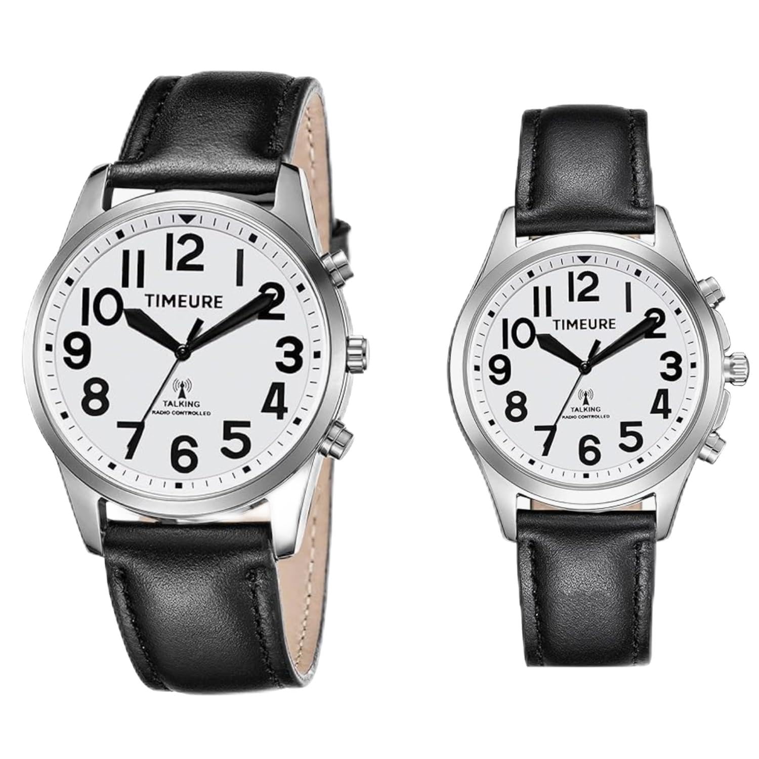 Amazon.com: TIMEURE Talking Watch with Jumbo Numbers self-Setting for ...